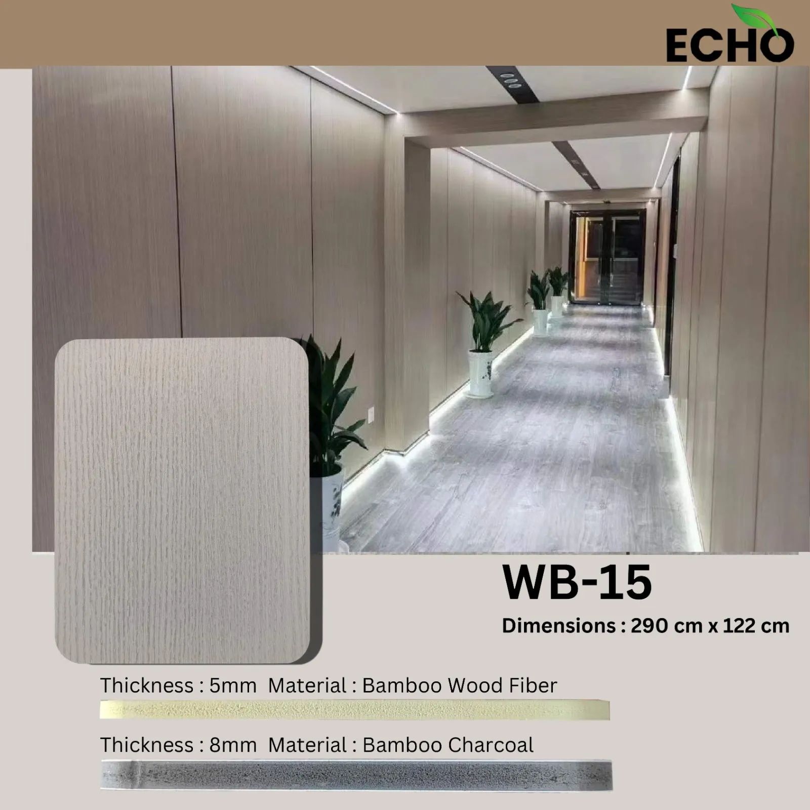 ECHO WALLBOARD WB-15 | ECHO WALLBOARD NEW | Juara Wallpaper