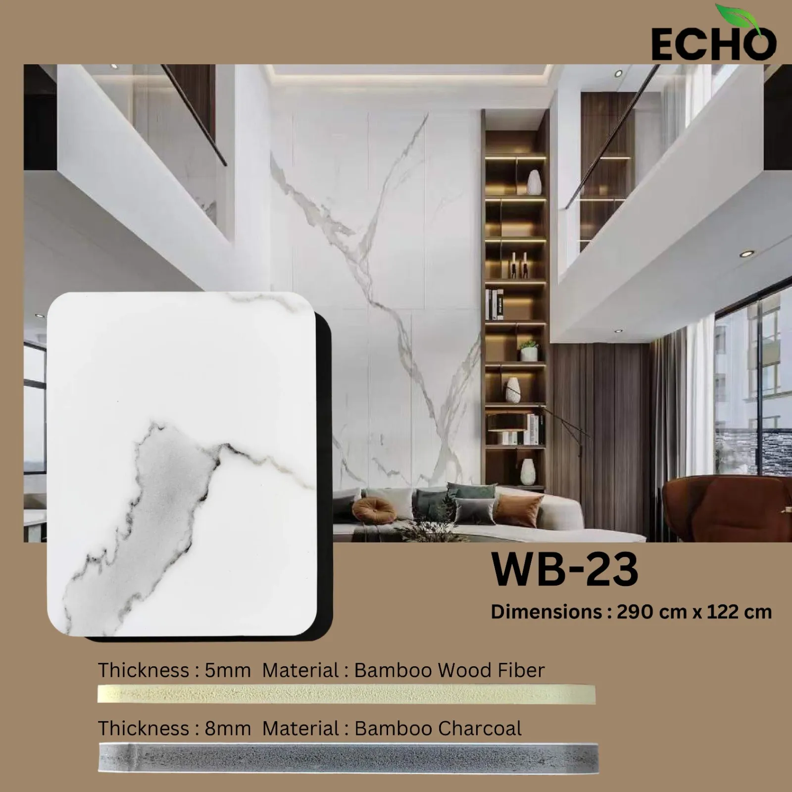 ECHO WALLBOARD WB-23 | ECHO WALLBOARD NEW | Juara Wallpaper