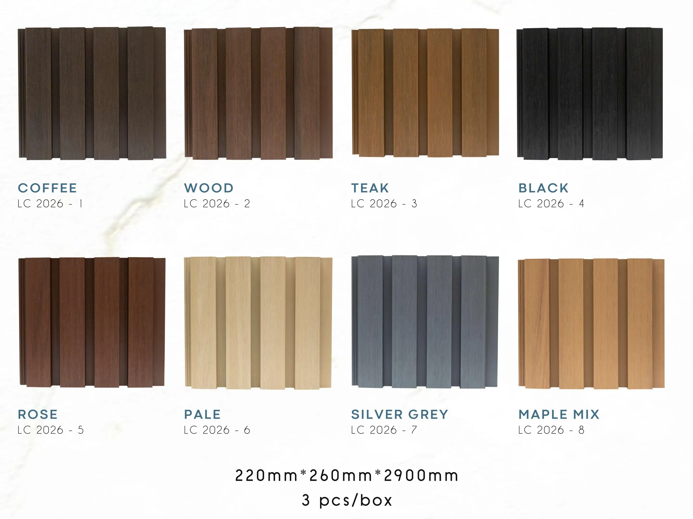 Warna Wall Cladding UV | Wall Cladding UV | Juara Wallpaper